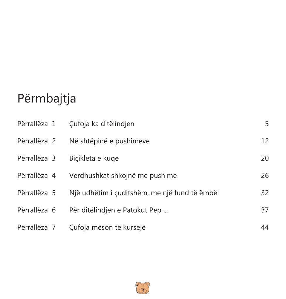 1 , 2 , 3 . . . derrkuci Çufo mëson të kursejë.