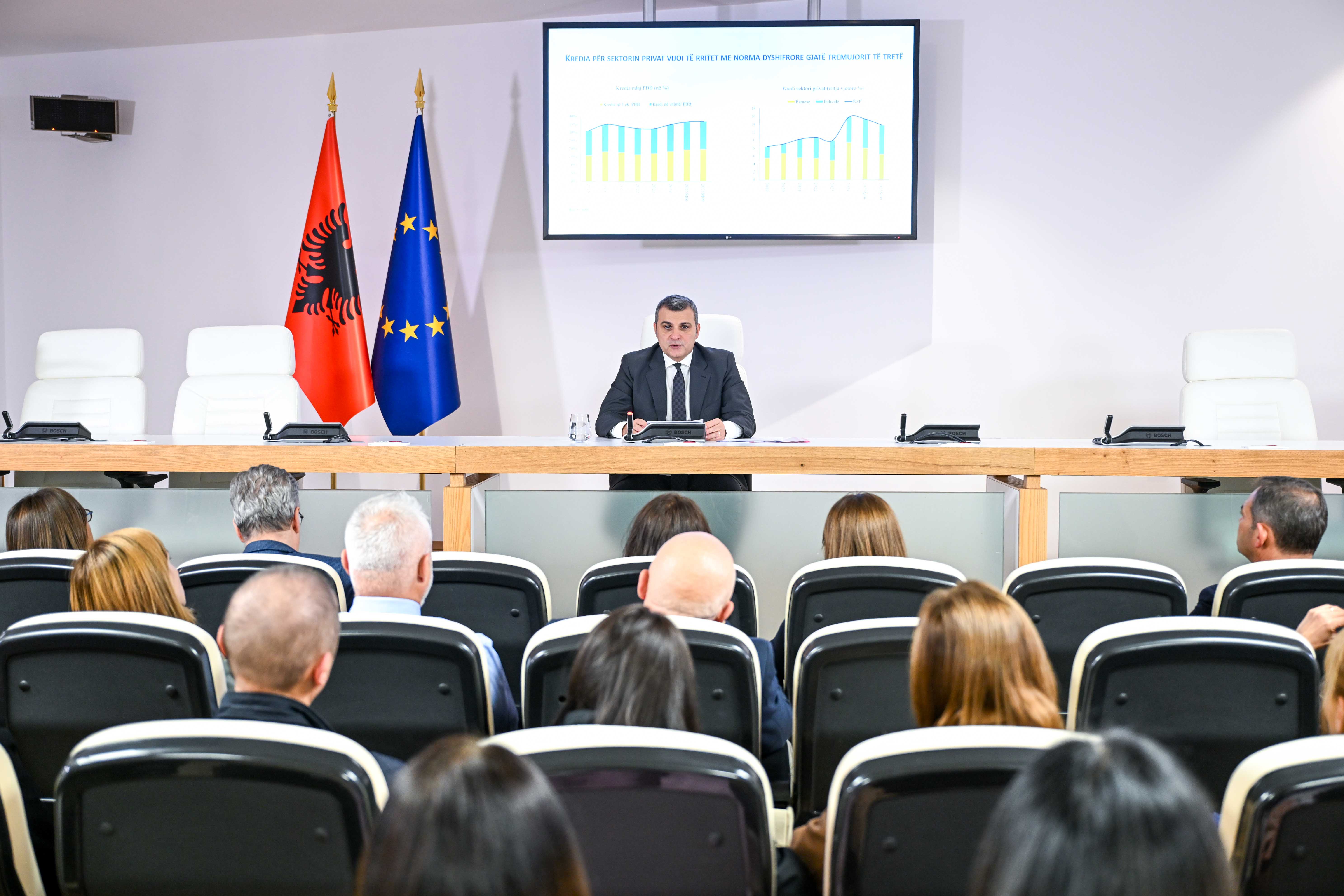 Fjala e Guvernatorit Sejko në konferencën për shtyp për vendimmarrjen e ...